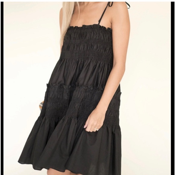 Pinch | Dresses | Pinch Cameron Cinched Tiered Mini Dress | Poshmark